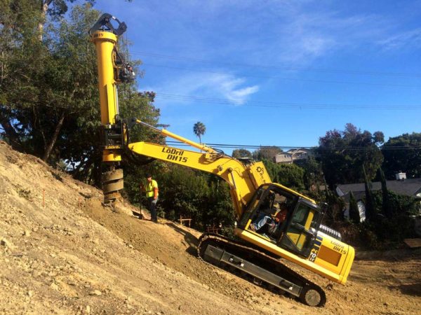 Excavator LōDril - Bay Shore Systems Inc.